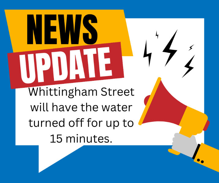 City of Valley - WATER IS BACK ON AT AT WHITTINGHAM